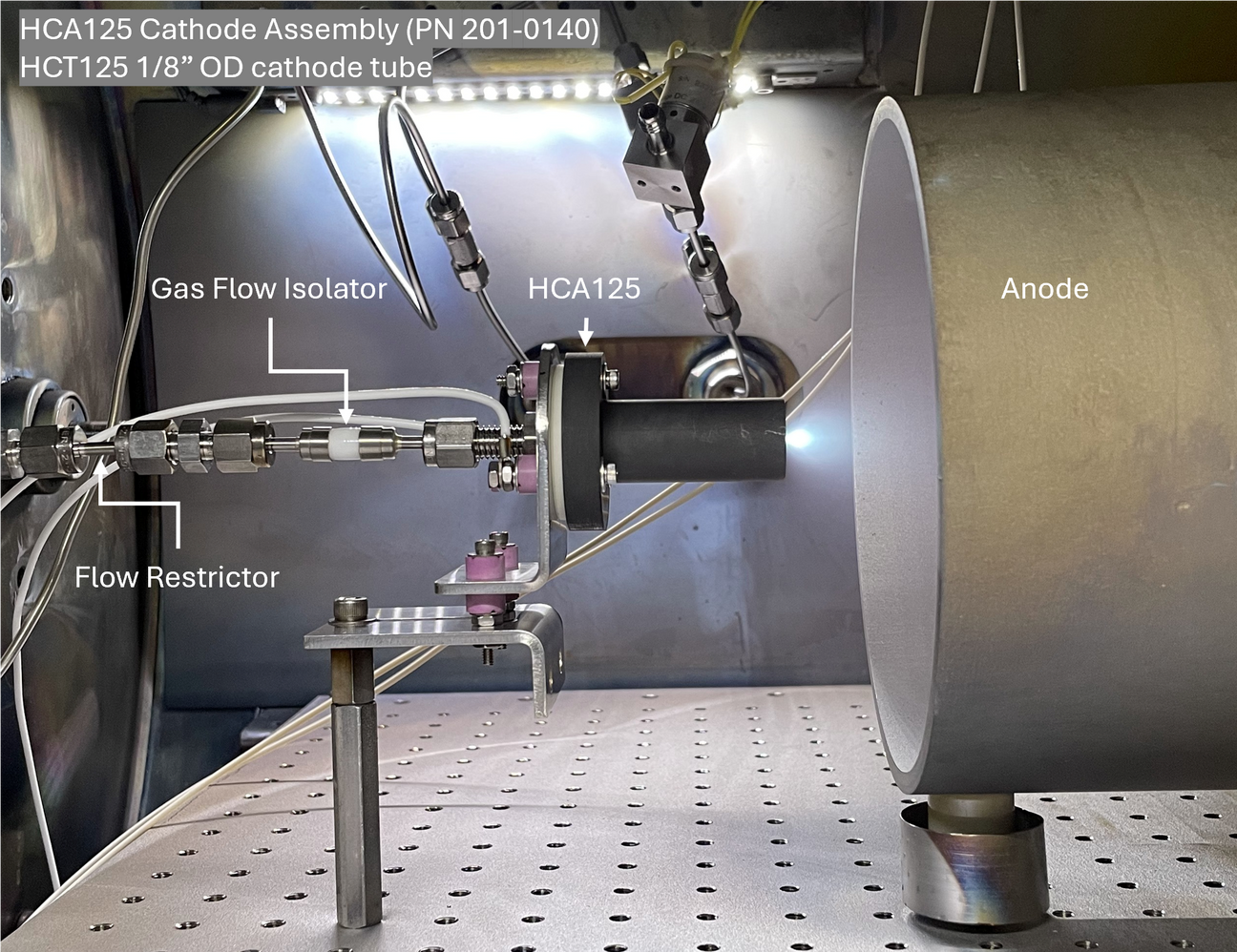 HCA125 Heaterless Hollow Cathode Assembly – Plasma Controls